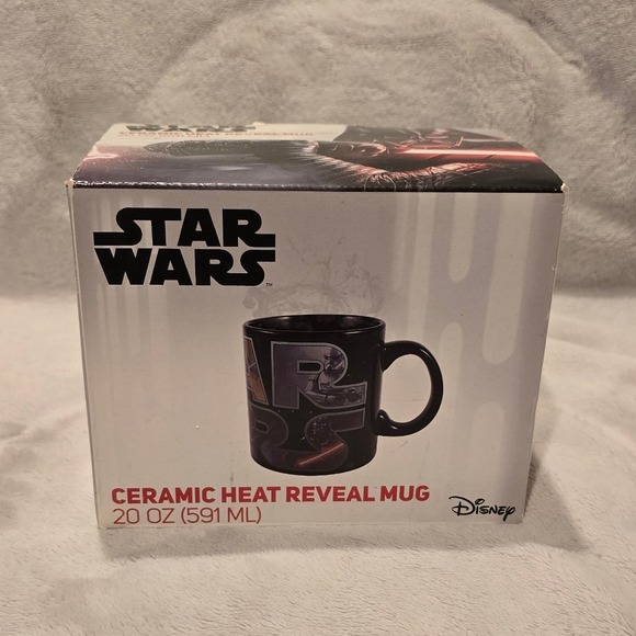 Star Wars | Dining | Star Wars Ceramic Heat Reveal Mug 2 Oz Disney ...